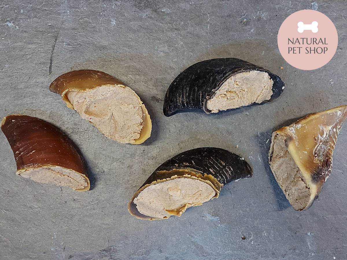 Filled Cow Hoof — Natural Pet Shop